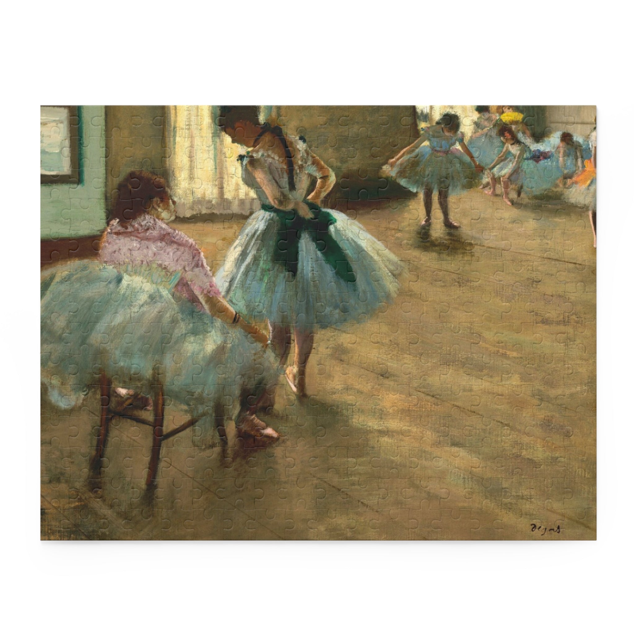 The Dance Lesson by Edgar Degas Jigsaw Puzzle – Keep Calm Collection