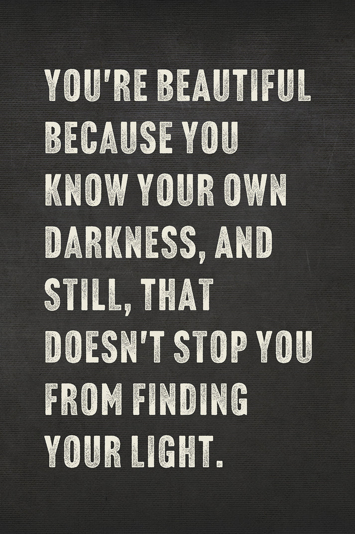 Gothic Motivational Quote Art Print – Keep Calm Collection